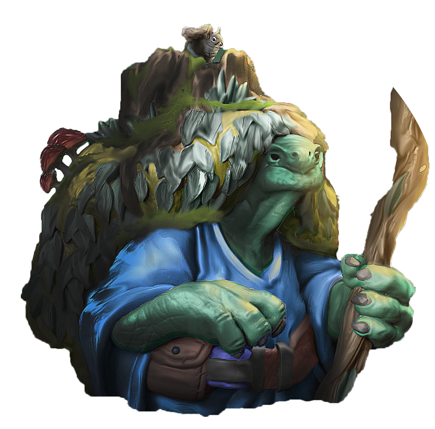 Grandma Tia – A DnD Character inspired by a real-life dragon